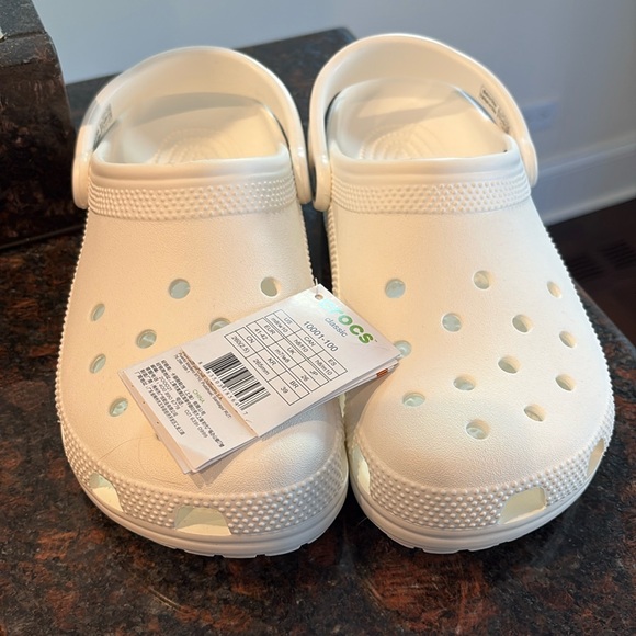 CROCS | Shoes | Nwt White Crocs Size M8 W | Poshmark